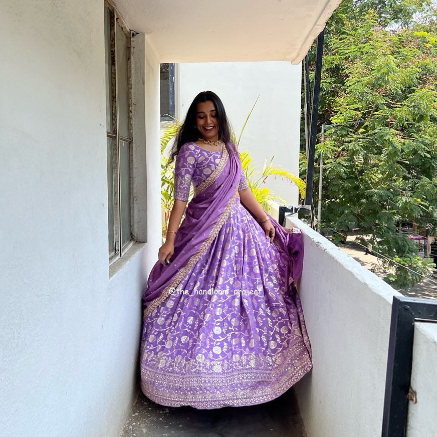 Lavender Dhol – The Handloom Project