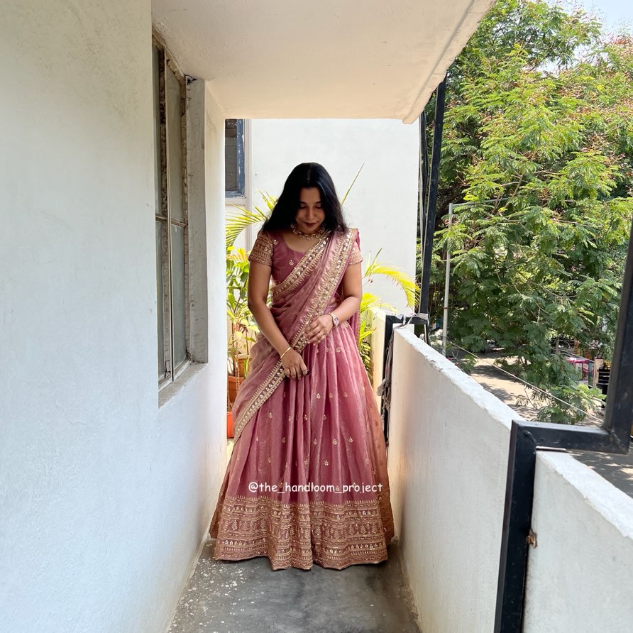 Half saree – The Handloom Project