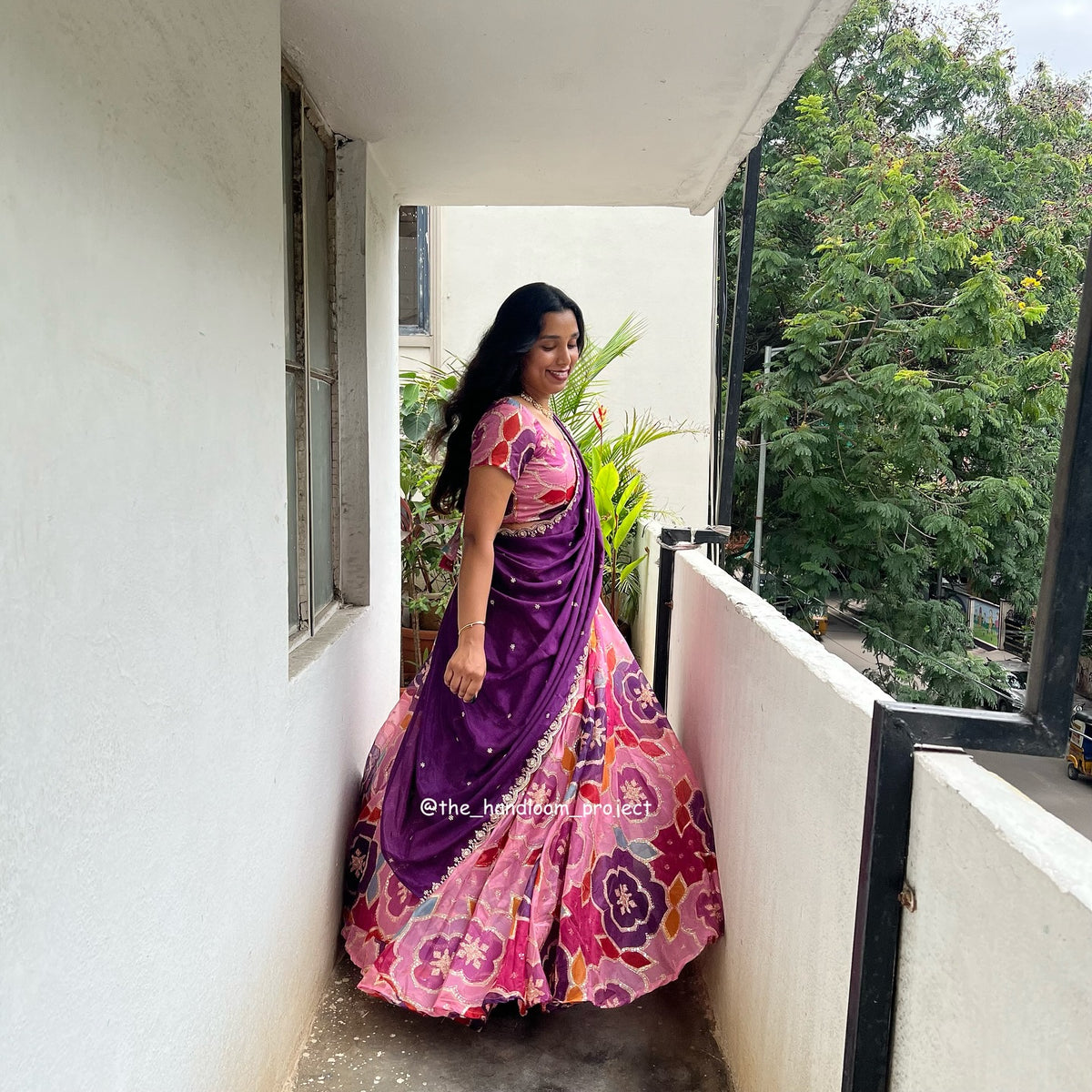 Violet amber – The Handloom Project