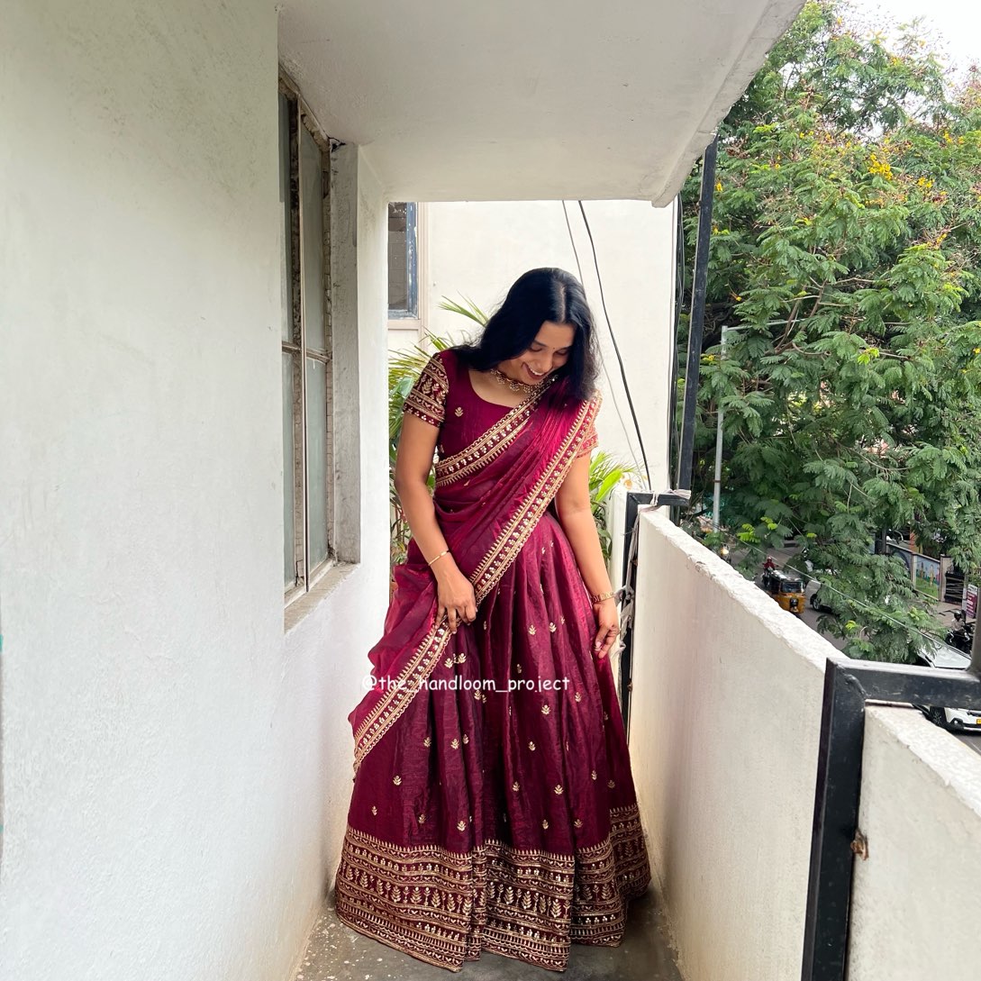 Half saree – The Handloom Project
