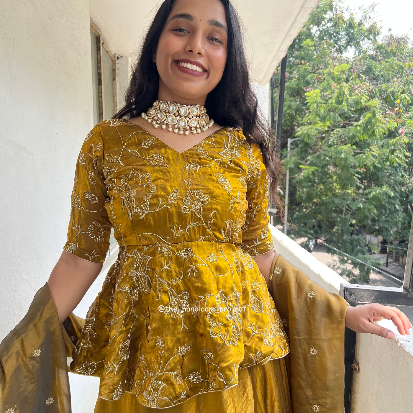 Olive gold - gulnaar (NEW EDITION) – The Handloom Project